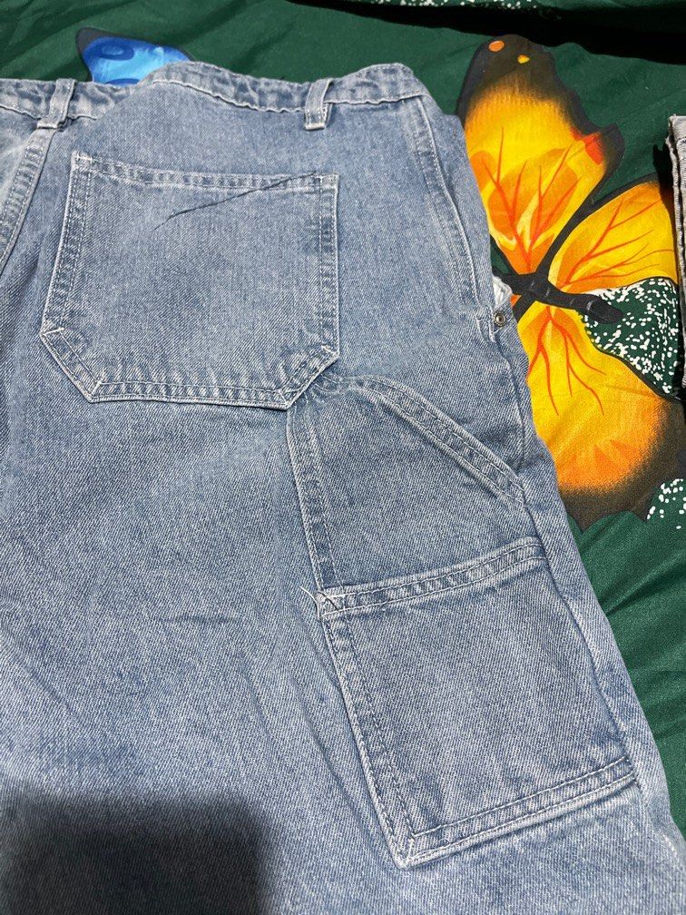 factorie cargo blue denim jeans, Women's Fashion, Bottoms, Jeans ...