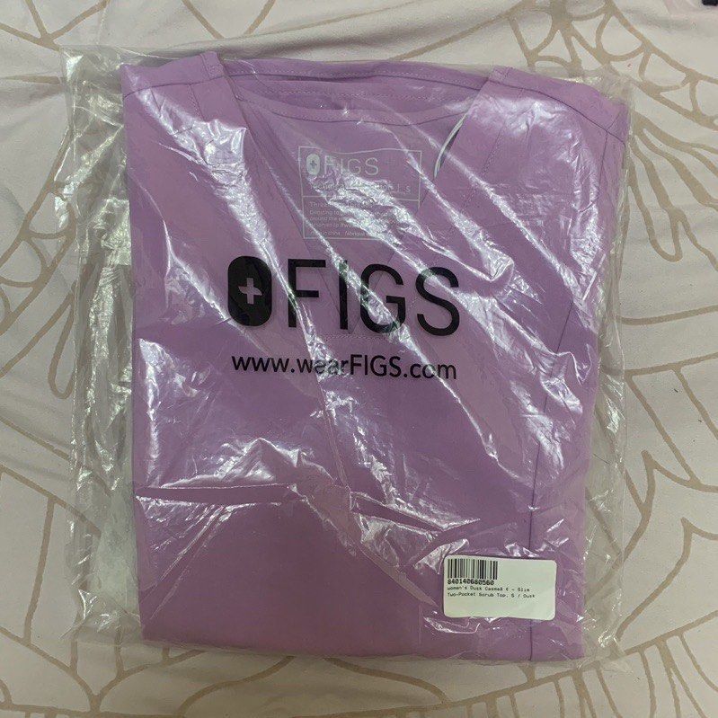 Figs - Casma Slim Scrub Top - Dusk - Small, Women's Fashion, Tops ...