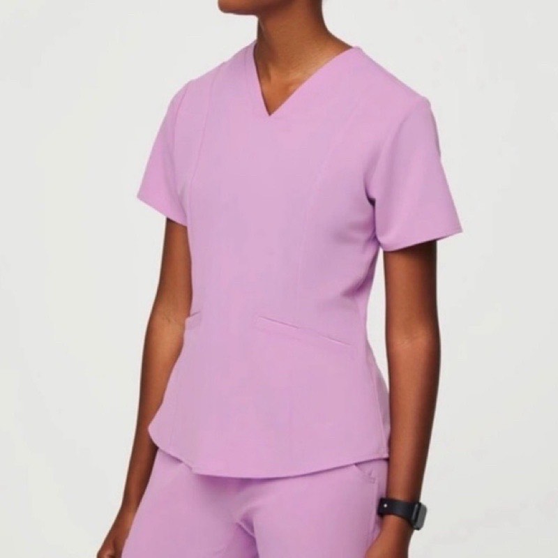 Figs - Casma Slim Scrub Top - Dusk - Small, Women's Fashion, Tops ...