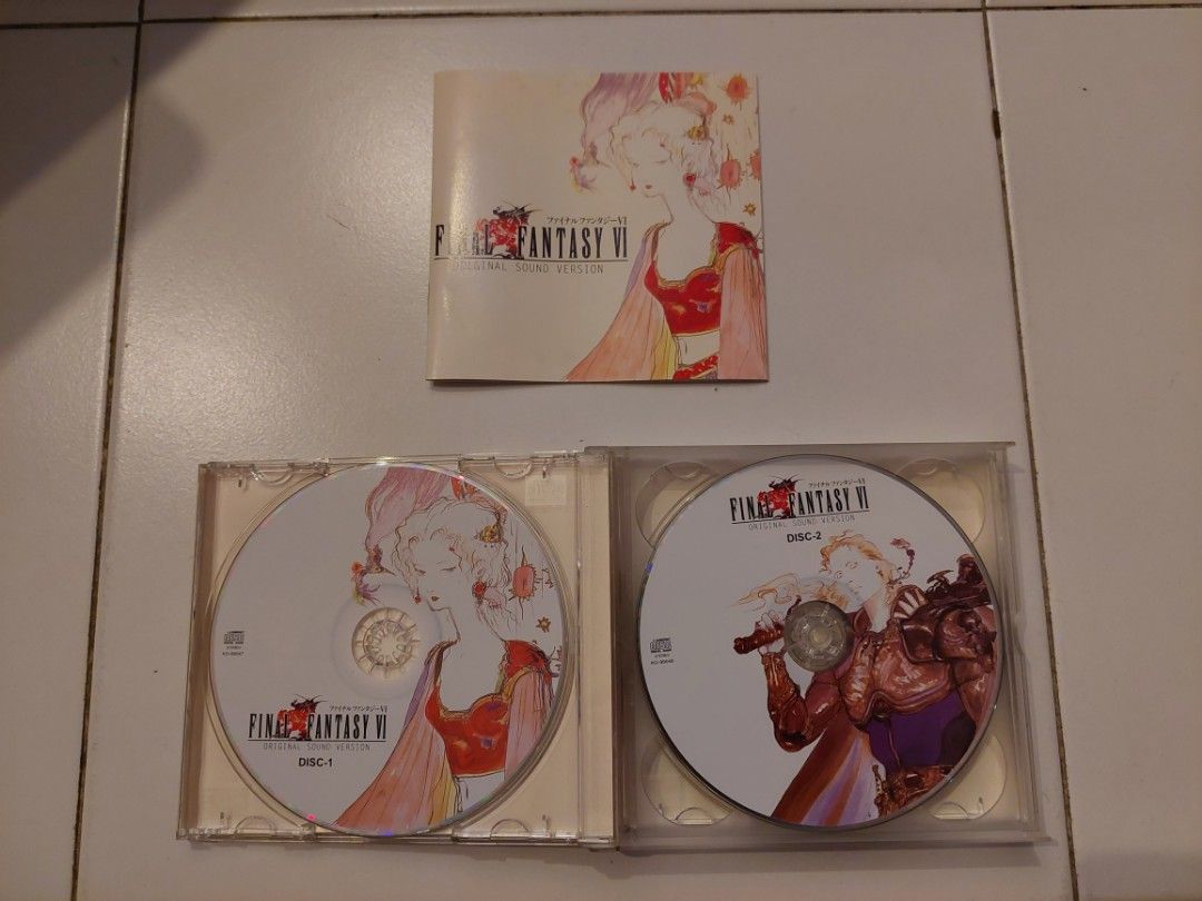 Final Fantasy VI Original Sound Version, Hobbies & Toys, Music & Media, CDs & DVDs on Carousell