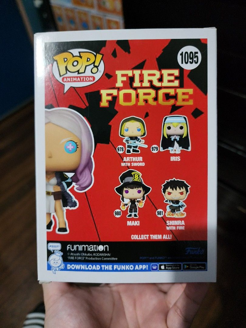 Fire Force Funko pop - Princess Hibana GITD Funimation exclusive ...
