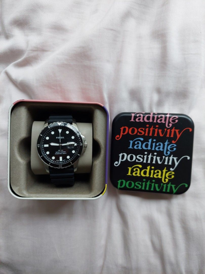 Fossil diver submariner style quartz watch 42mm FB-01, Men's Fashion ...