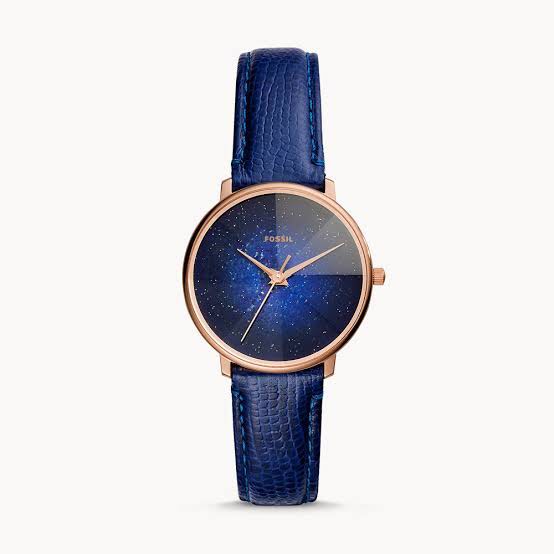 Fossil limited edition Prismatic watch in blue on Carousell