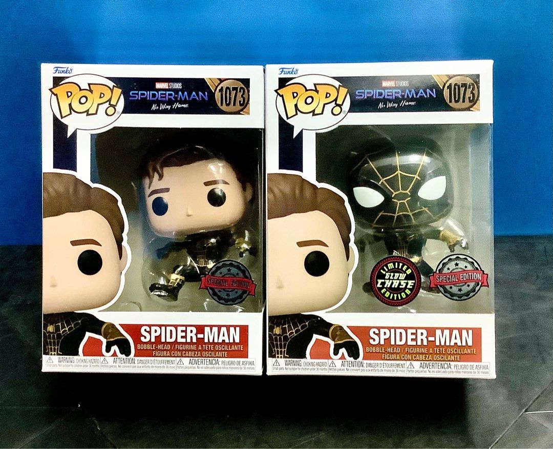 Funko Pop Marvel Studios Spider-Man / #1073 Spider-Man & Glow Chase, 興趣 ... Funko Pop Marvel Studios Spider-Man / #1073 Spider-Man & Glow Chase, 興趣 ...