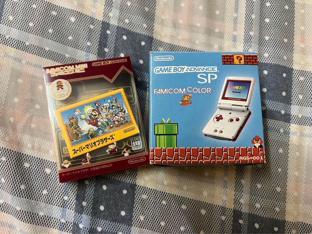 GAMEBOY ADVANCE SP FAMICOM COLOR, Video Gaming, Video Game Consoles ...