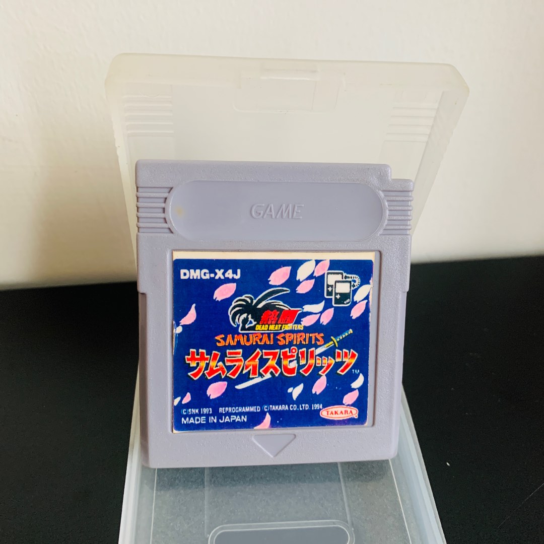 Gameboy Color Cartridge NGB-Japan (Samurai Spirits Shodown), Video ...