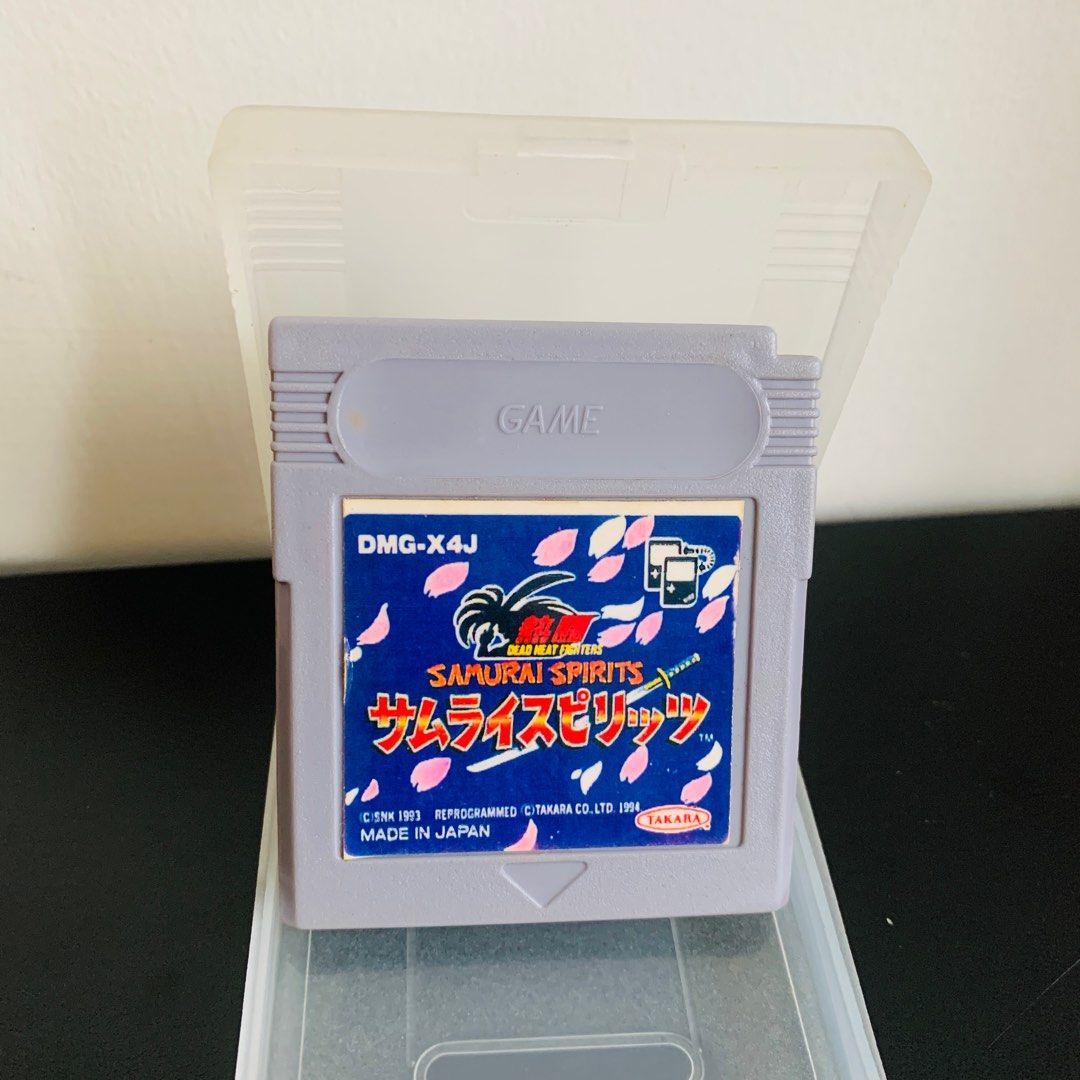 Gameboy Color Cartridge NGB-Japan (Samurai Spirits Shodown), Video ...