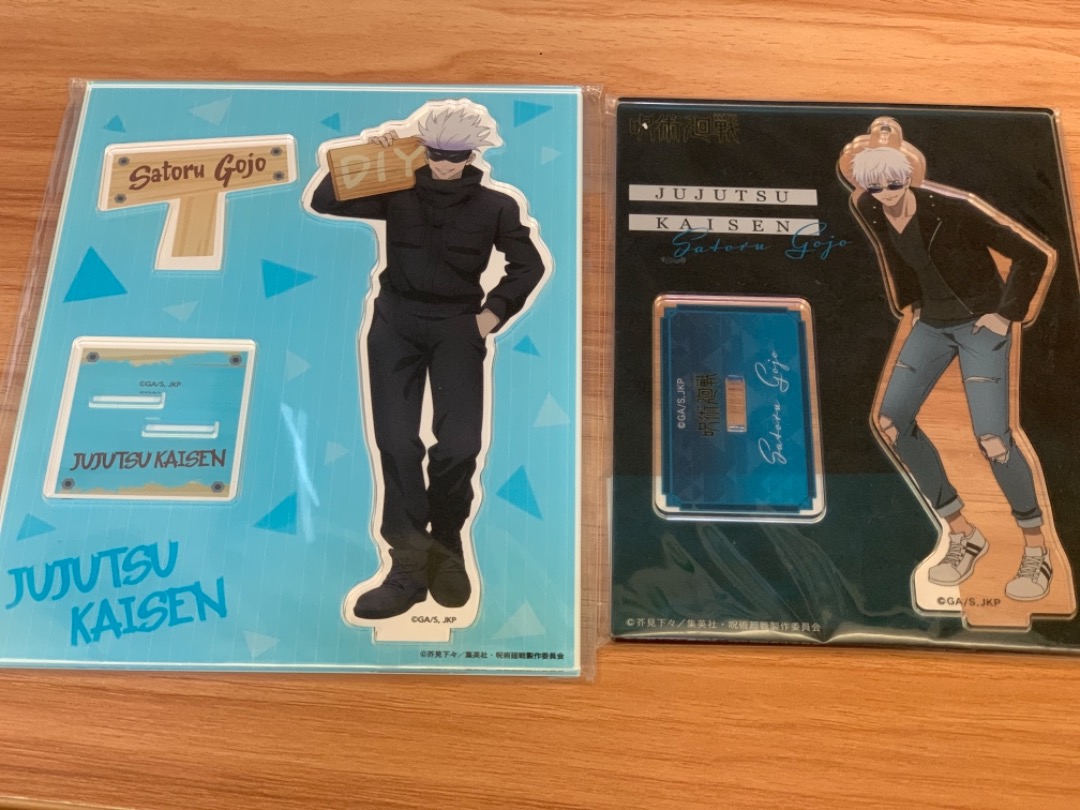 Gojo jujutsu kaisen acrylic stand jjk, Hobbies & Toys, Memorabilia ...