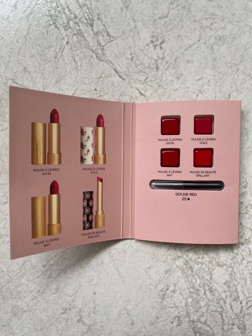 Gucci Lipstick Travel Samples, Beauty & Personal Care, Face, Makeup on Carousell