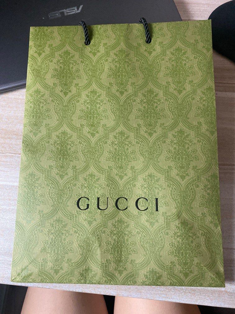 Gucci Paper Bag, Everything Else on Carousell