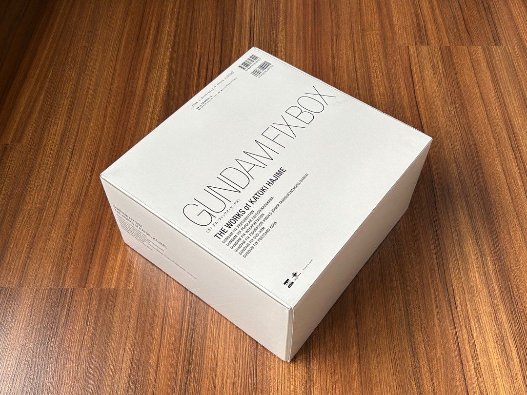 Available til May [Perfect Condition] Gundam Fix Box (The Works of ...