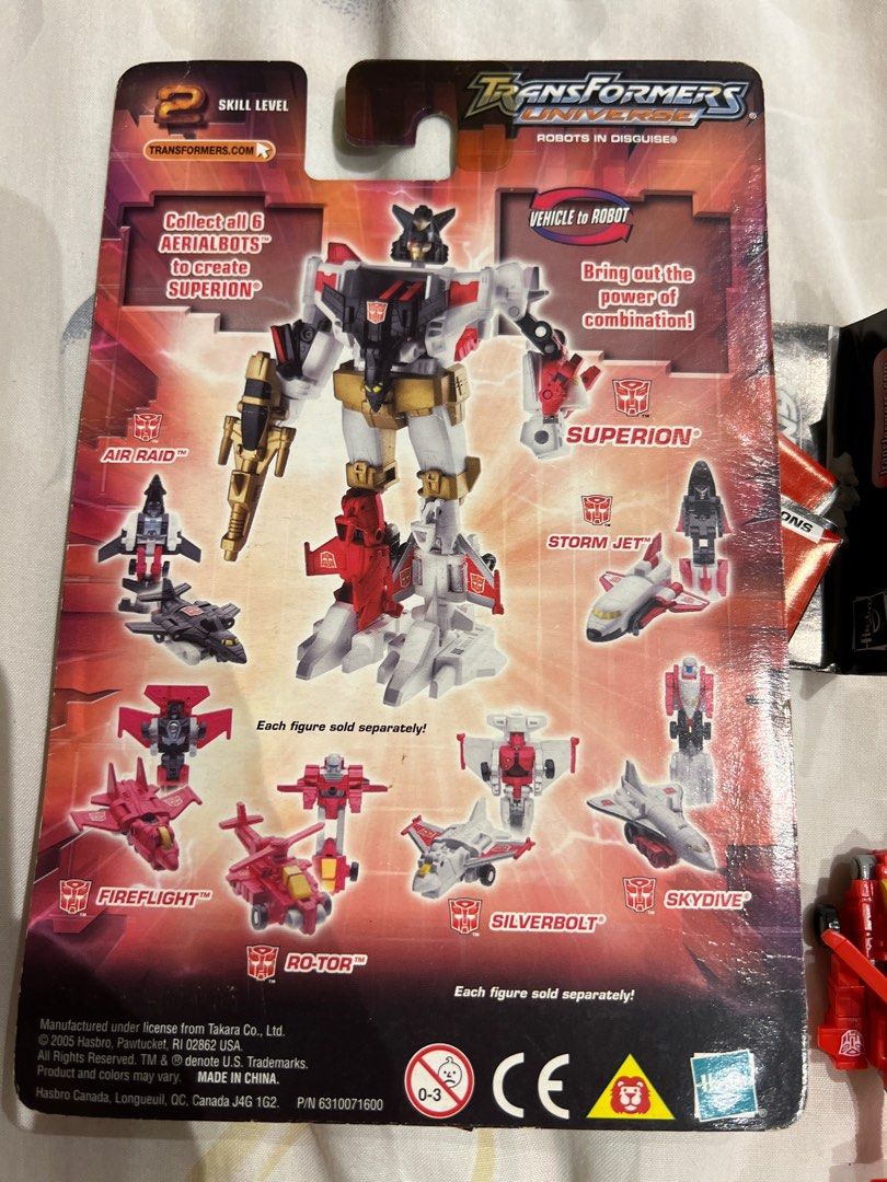 Hasbro Transfomers Universe Aerialbots, Hobbies & Toys, Toys & Games on ...