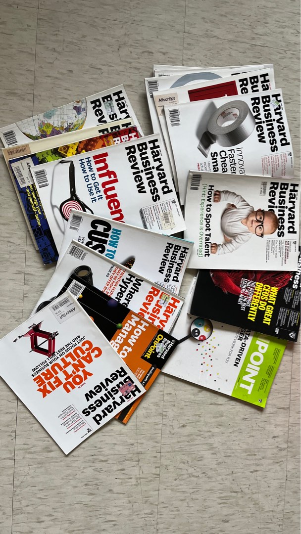 HBR Harvard Business Review magazines, Hobbies & Toys, Books ...