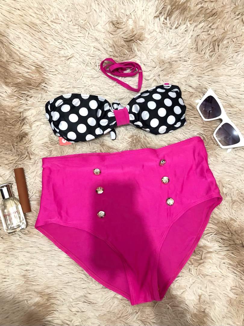 Highwaist swimsuit bea&cos, Women's Fashion, Swimwear, Bikinis ...