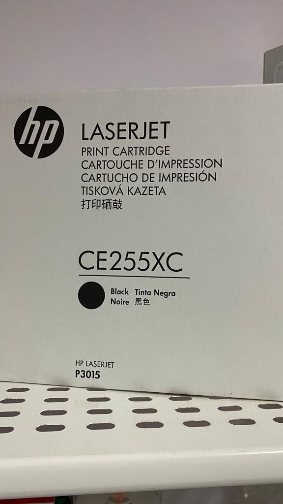 HP Laserjet CE255XC Black Cartridge, Computers & Tech, Printers ...