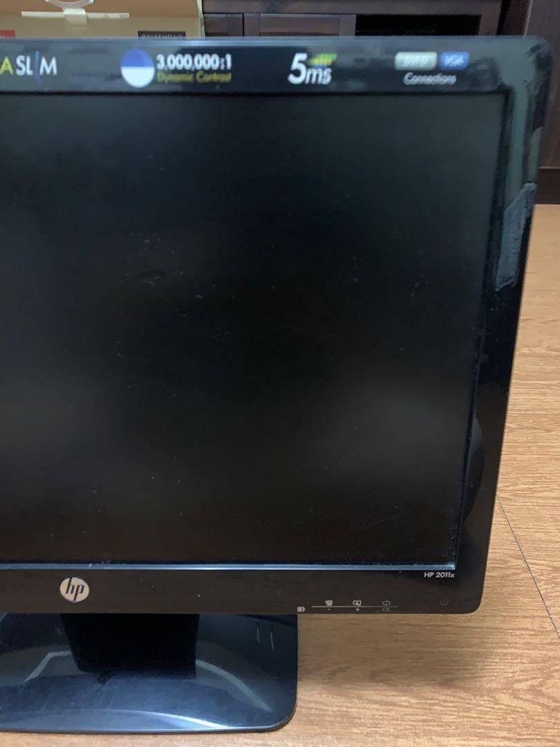 HP Working WLED Ultra Slim Computer Desktop Monitor, Computers & Tech ...