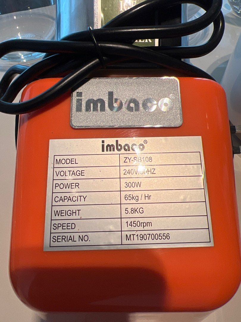 Imbaco Ice Crusher, Furniture & Home Living, Kitchenware & Tableware ...