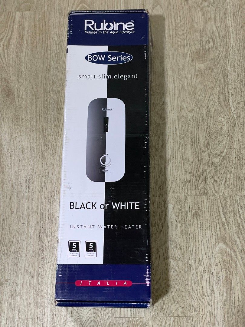 Instant Water heater (Rubine), Furniture & Home Living, Bathroom ...