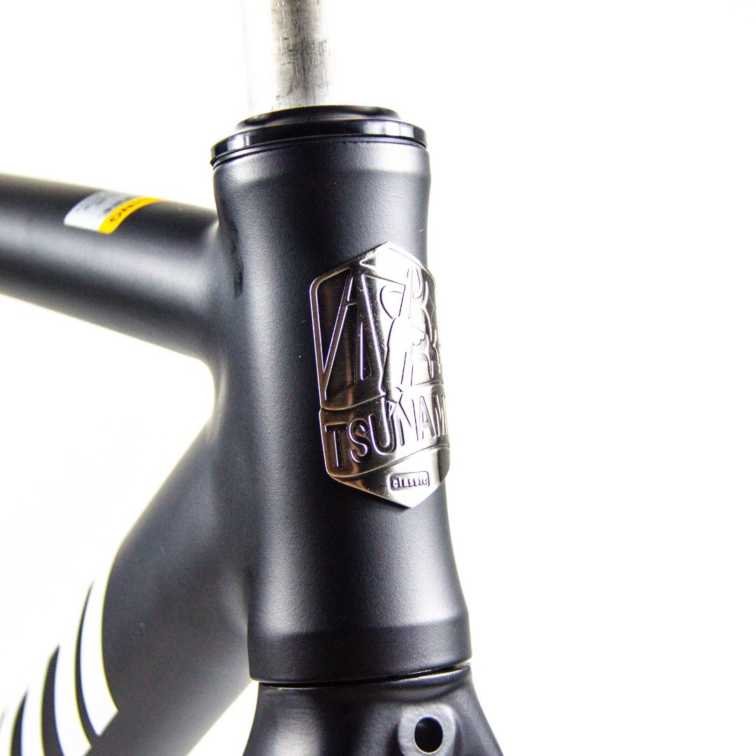 Tsunami Black SNM 100 Frameset Full Bike Fixie Singlespeed Fixed Gear ...