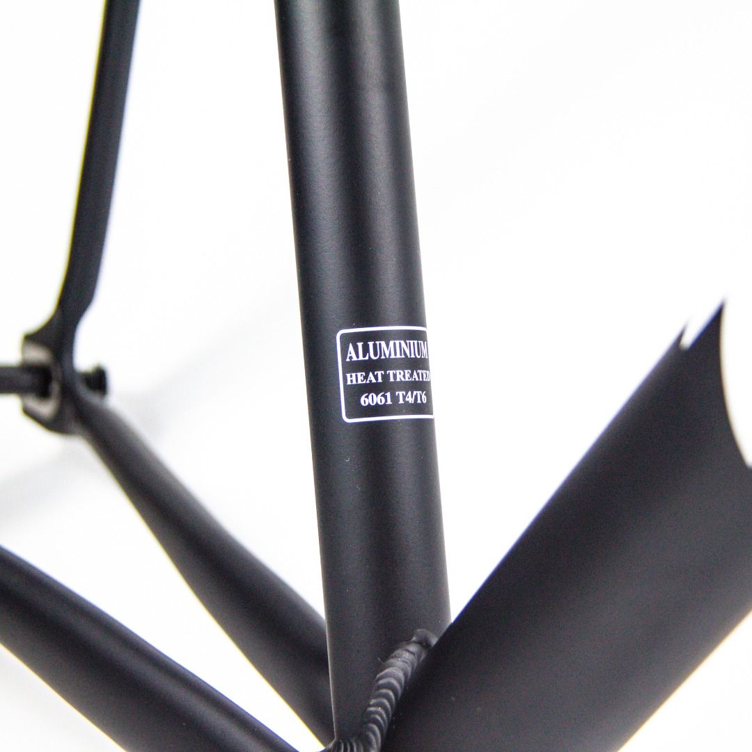 Tsunami Black SNM 100 Frameset Full Bike Fixie Singlespeed Fixed Gear ...