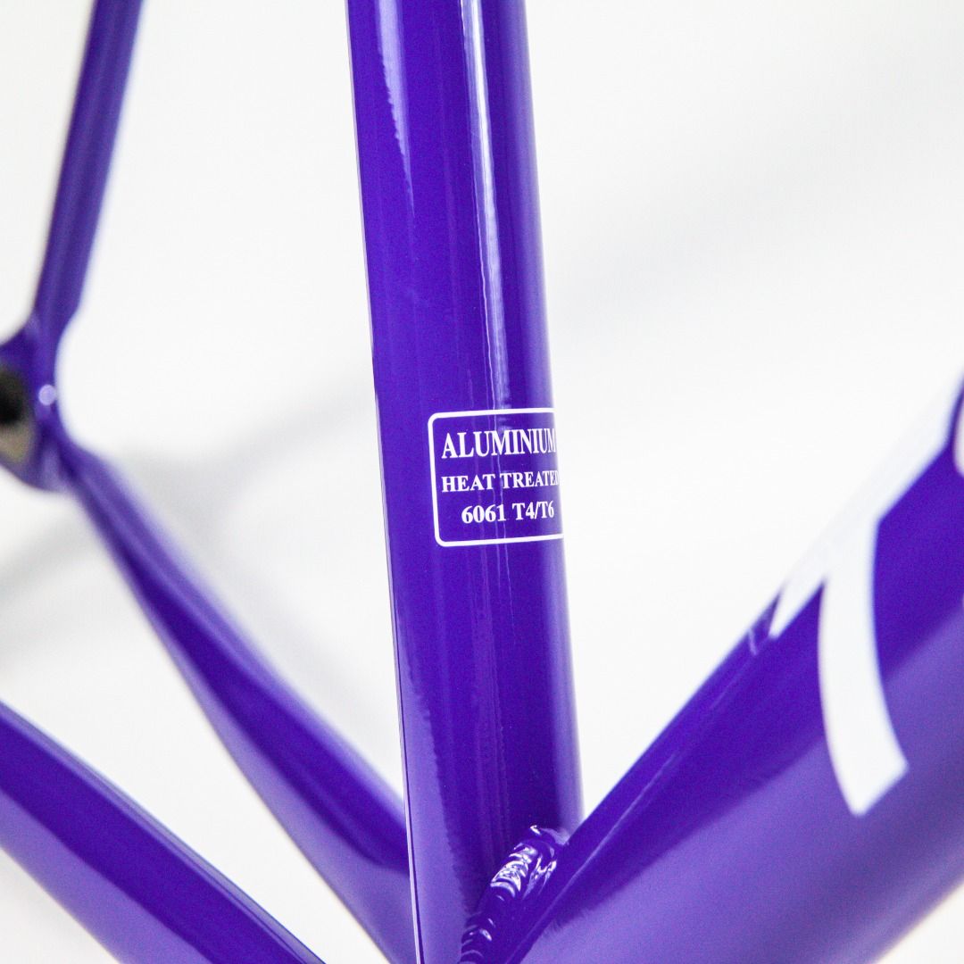 Tsunami Purple SNM 100 Frameset Full Bike Fixie Singlespeed Fixed Gear ...