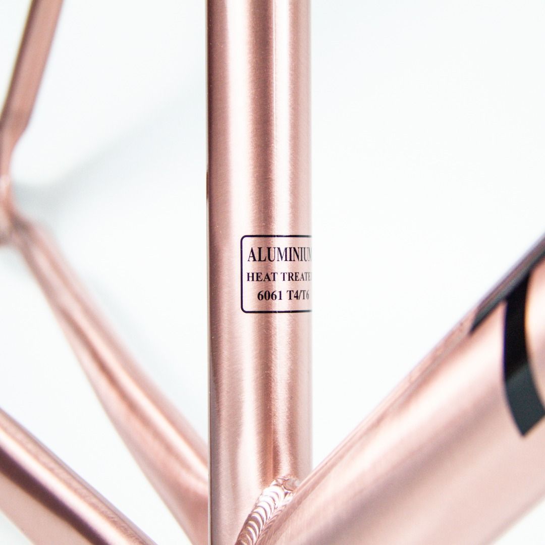 Tsunami Rose Gold SNM 100 Frameset Full Bike Fixie Singlespeed Fixed ...