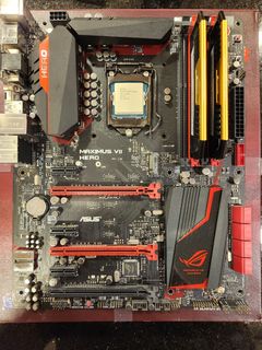 Intel i7 4790k + Asus ROG Maximus VII Hero, Computers & Tech, Parts ...
