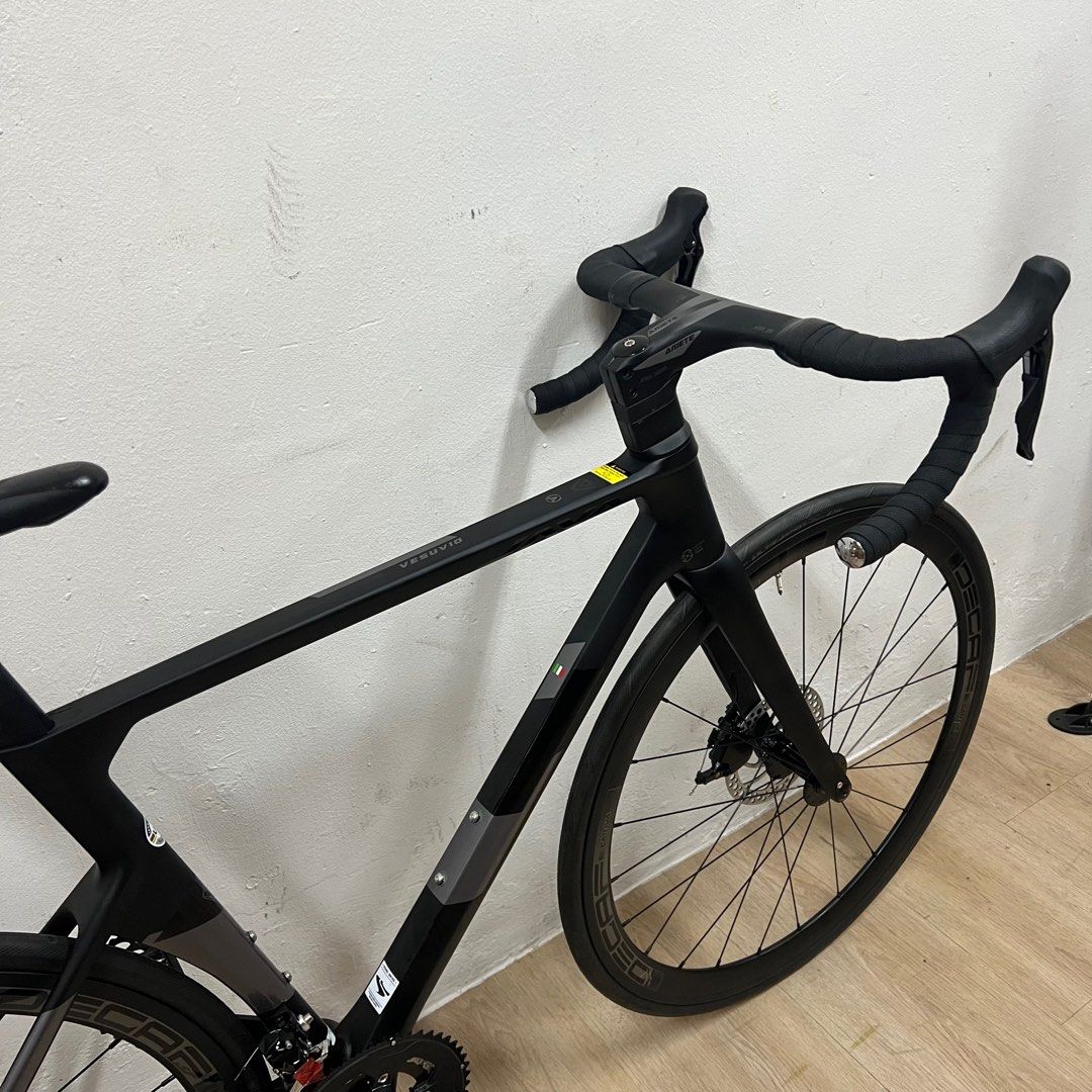 Java vesuvio carbon fiber road bike shimano 105 racing bicycle fully ...