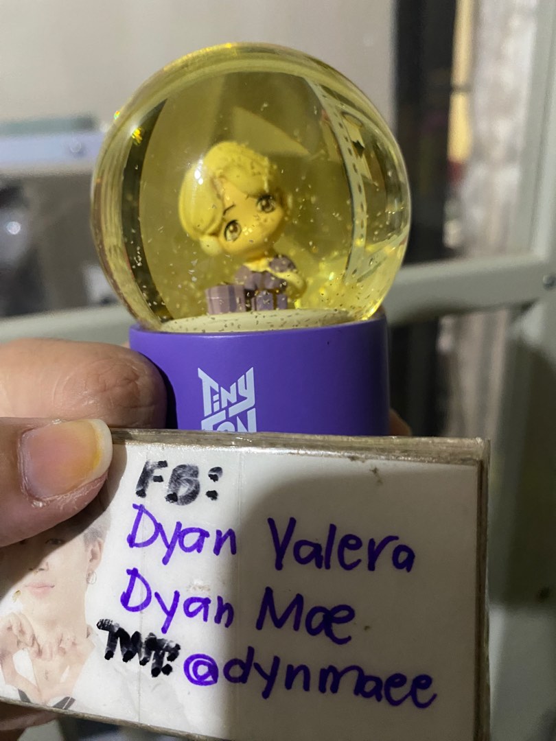 JIMIN SPACE WATER GLOBE - SEE CONDITION, Hobbies & Toys, Memorabilia & Collectibles, K-Wave on ...