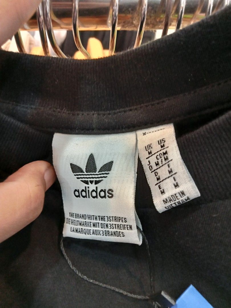 Kaos Adidas Original Full Tag, Label, Fesyen Pria, Pakaian , Atasan di ...