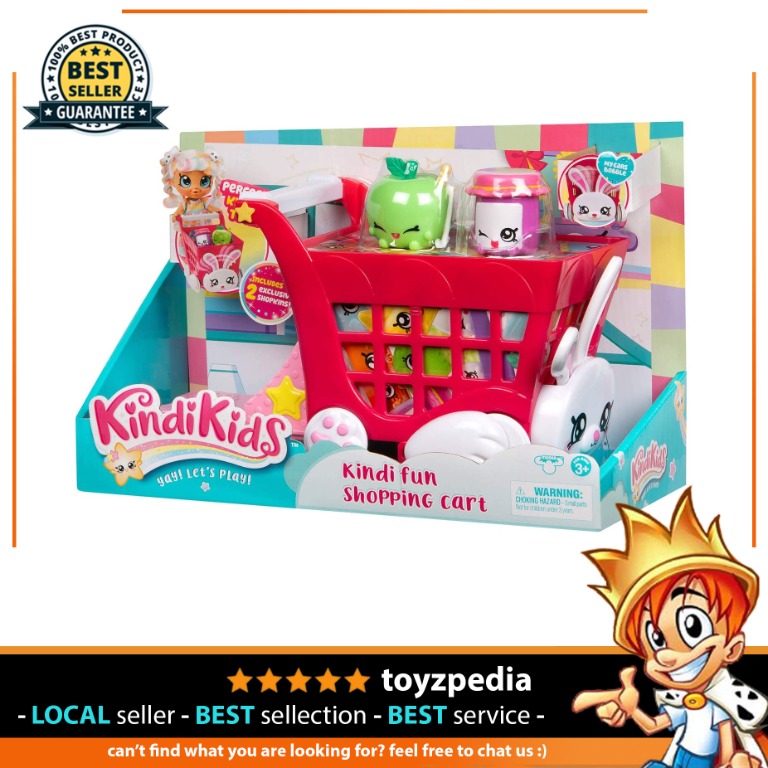 Kindi Kids Fun Shopping Cart, Hobbies & Toys, Toys & Games on Carousell
