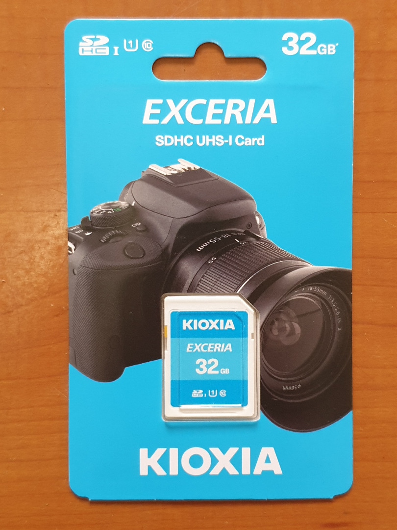 Kioxia Exceria SD card 32GB, Mobile Phones & Gadgets, Mobile & Gadget Accessories, Memory & SD ...