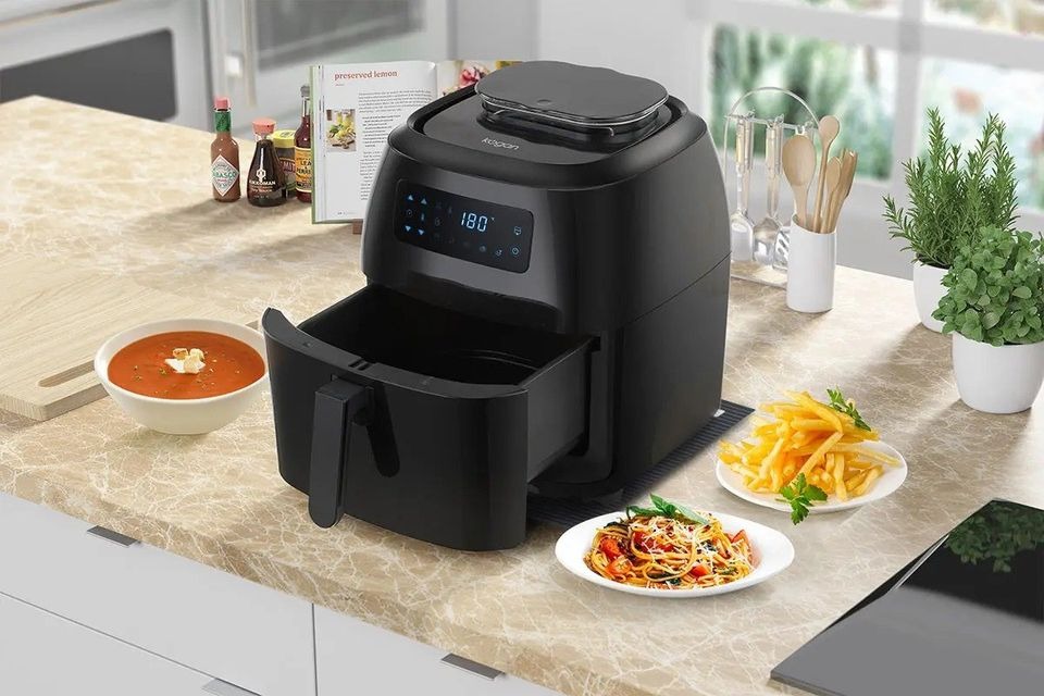 Kogan 7L 1700W Digital Air Fryer & Steamer, TV & Home Appliances ...