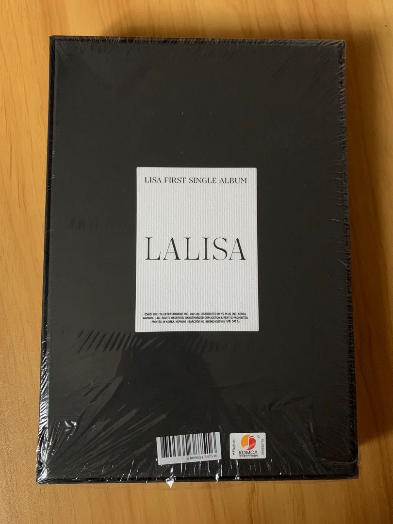 LALISA ALBUM PHOTOBOOK with POB, Hobbies & Toys, Memorabilia ...