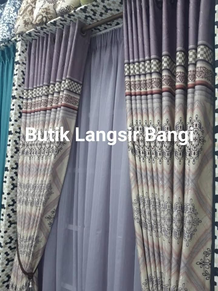 LANGSIR SIAP VIRAL HARGA MURAH, Furniture & Home Living, Home Decor ...