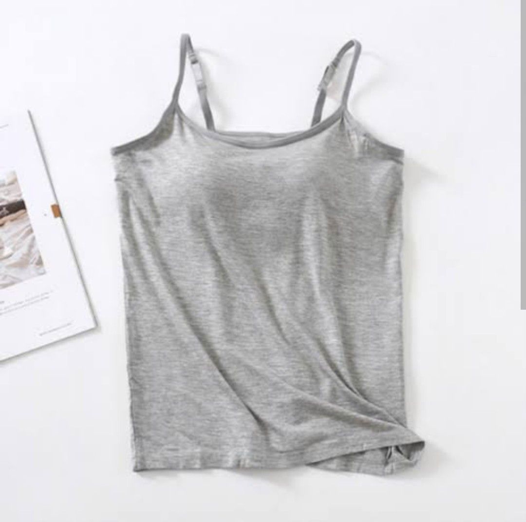 Lativ by UNIQLO Camisole Bra Top, Women's Fashion, Tops, Sleeveless on Carousell