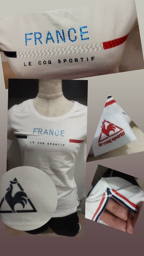Le Cog Sportif white shirt on Carousell