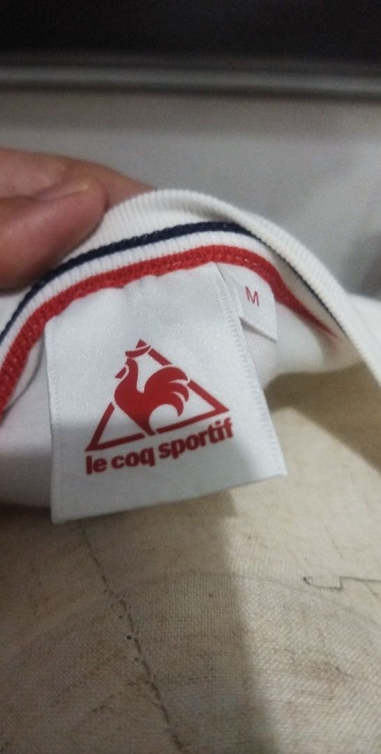 Le Cog Sportif white shirt on Carousell