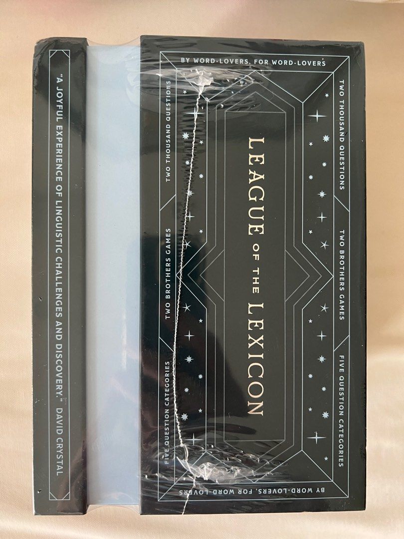 League of the Lexicon Word Game Full Monty Pledge, Hobbies & Toys, Toys ...