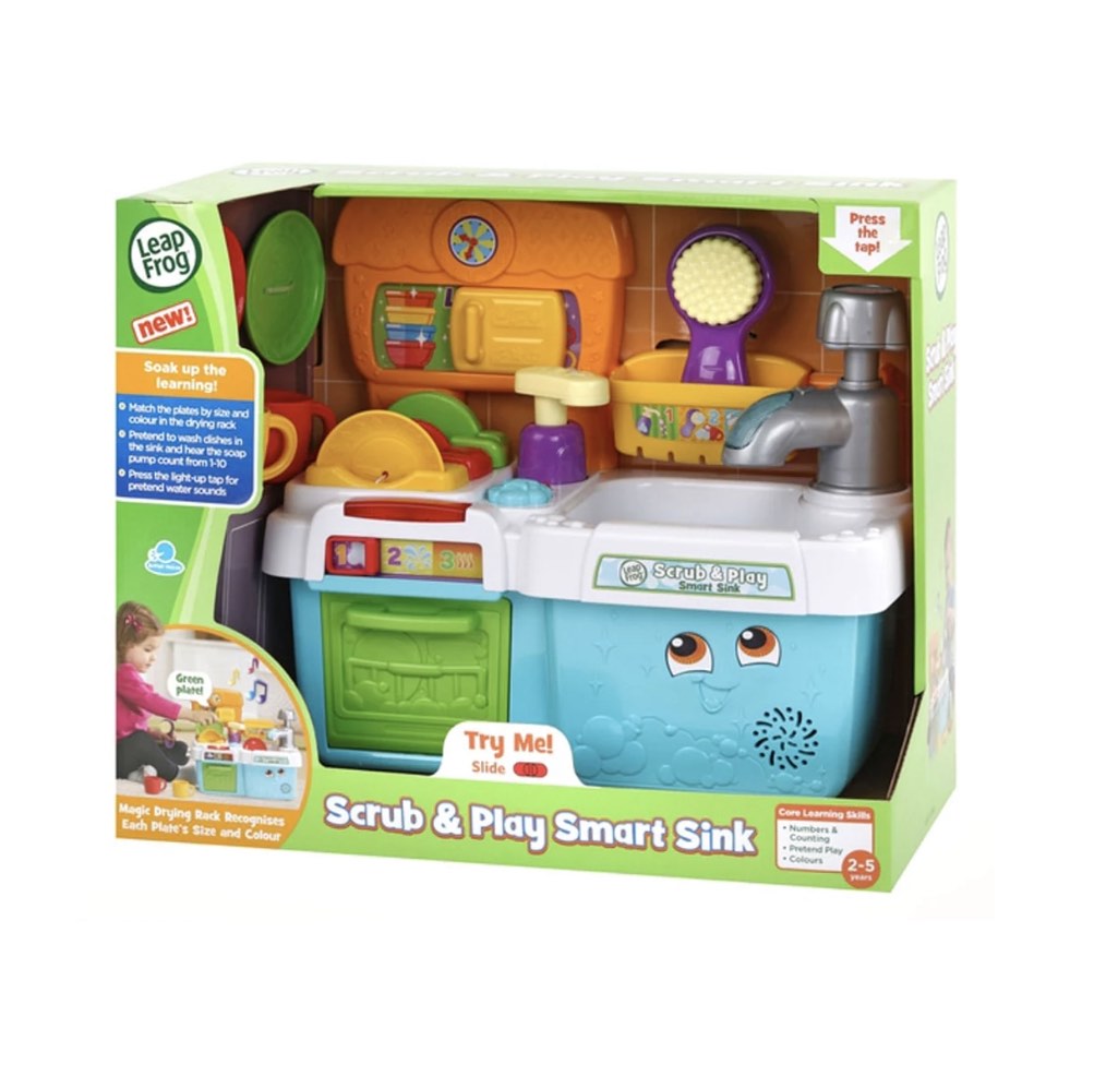 LeapFrog Scrub and Play Smart Sink, Hobbies & Toys, Toys & Games on ...