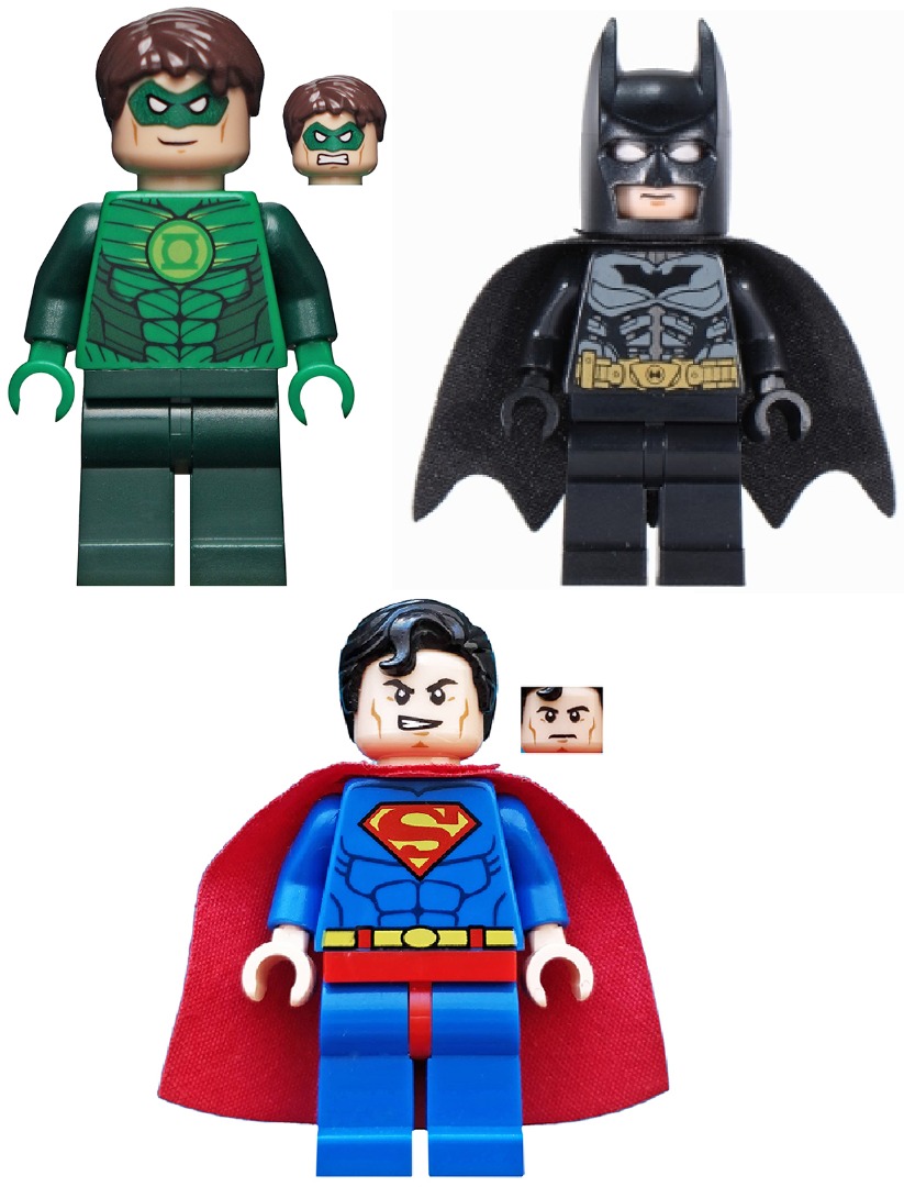 LEGO NYCC (New York Comic-Con 2011 Exclusive) Batman & Green Lantern ...