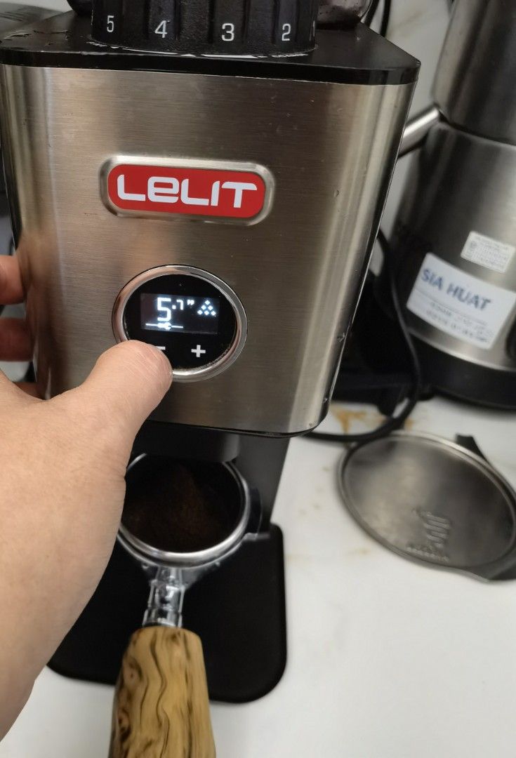 Lelit PL72 Prosumer grade coffee grinder, TV & Home Appliances, Kitchen ...