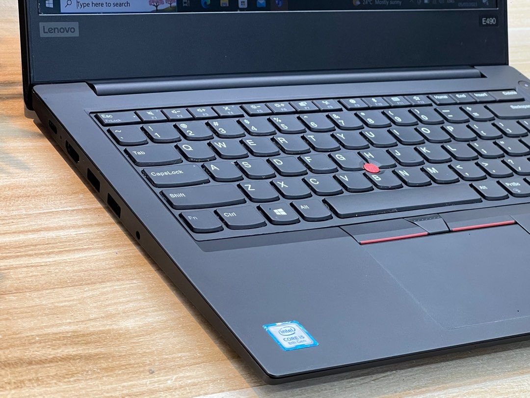 Lenovo ThinkPad E490 i5 8th gen 16GB RAM 256GB SSD 14.1 INCH IPS FULL ...
