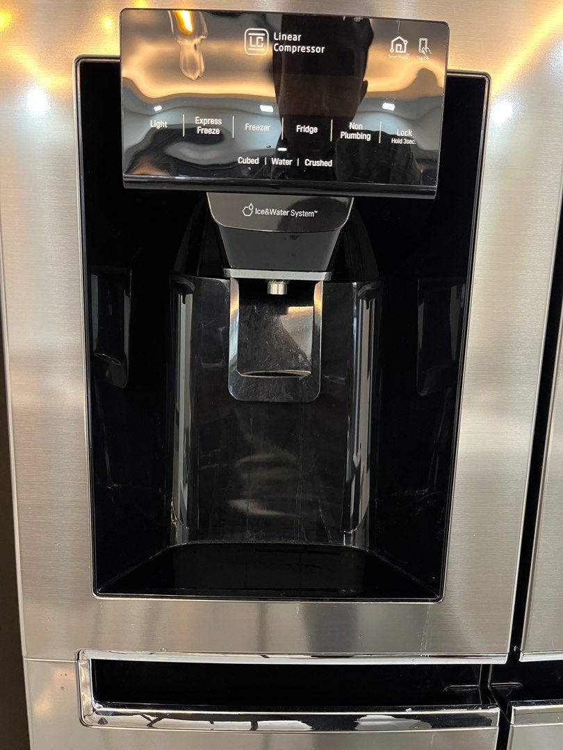 LG SBS Fridge Platinum Silver, TV & Home Appliances, Kitchen Appliances ...