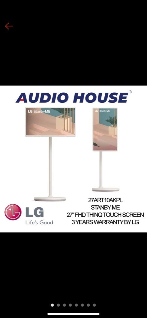 LG Standbyme TV, TV & Home Appliances, TV & Entertainment, TV on Carousell