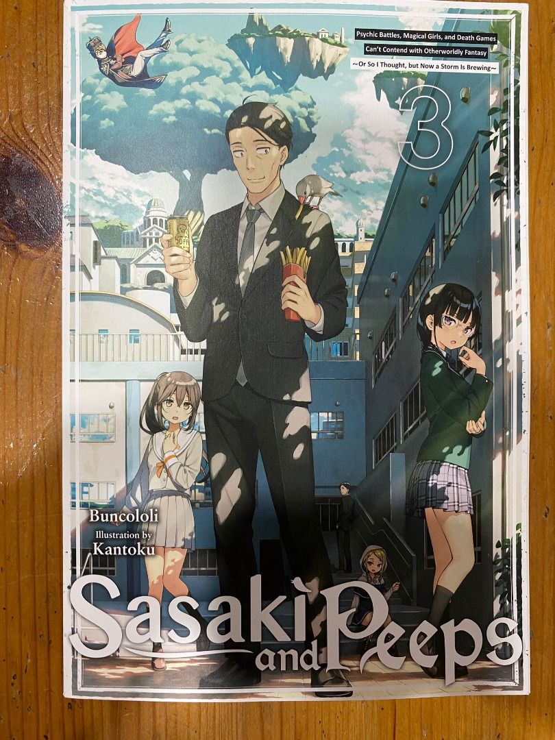 [Light Novel] Sasaki and Peeps Light Novel Volume 3, Hobbies & Toys, Books & Magazines, Comics ...