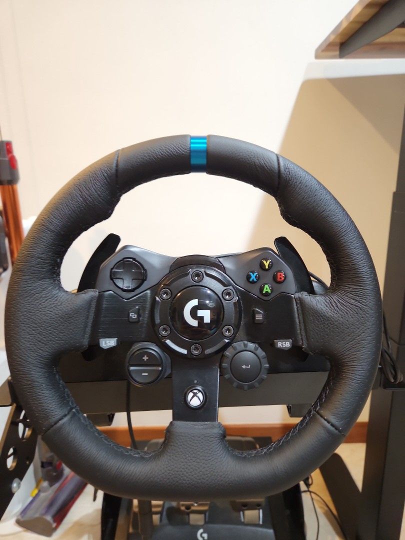 Logitech g923 + shifter + stand, Video Gaming, Gaming Accessories ...