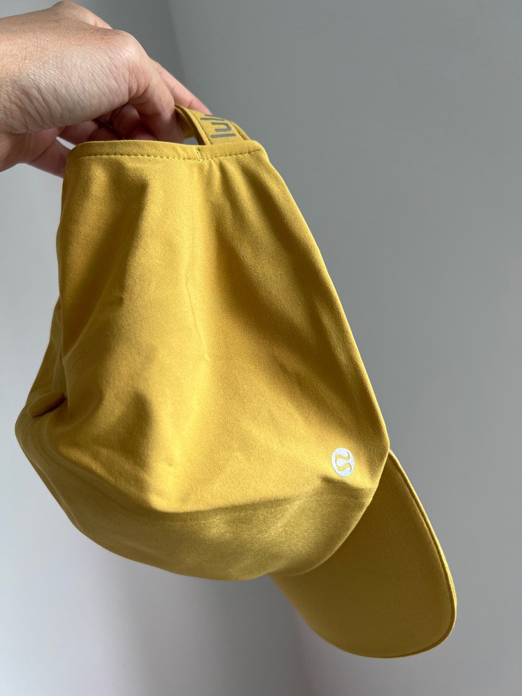 Lululemon Yellow Cap, Men's Fashion, Watches & Accessories, Caps & Hats ...