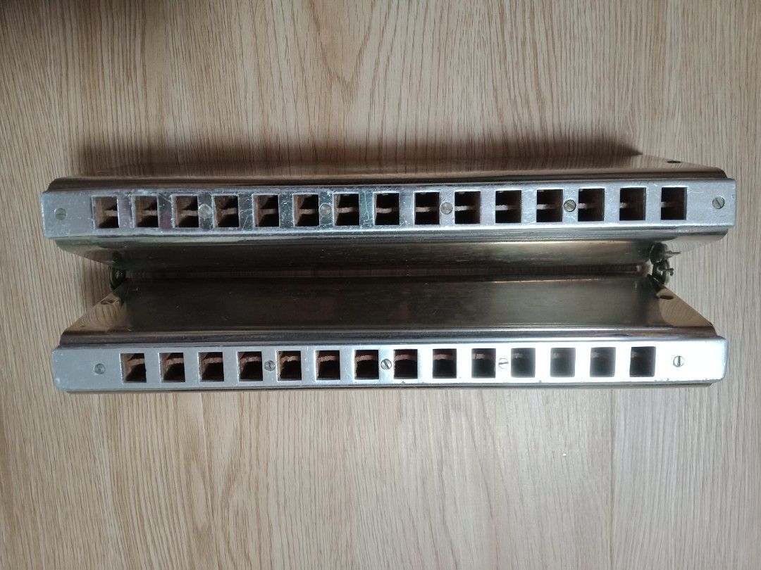 M Hohner"s Double Bass Chromatica Harmonica SN 265, Hobbies & Toys ...