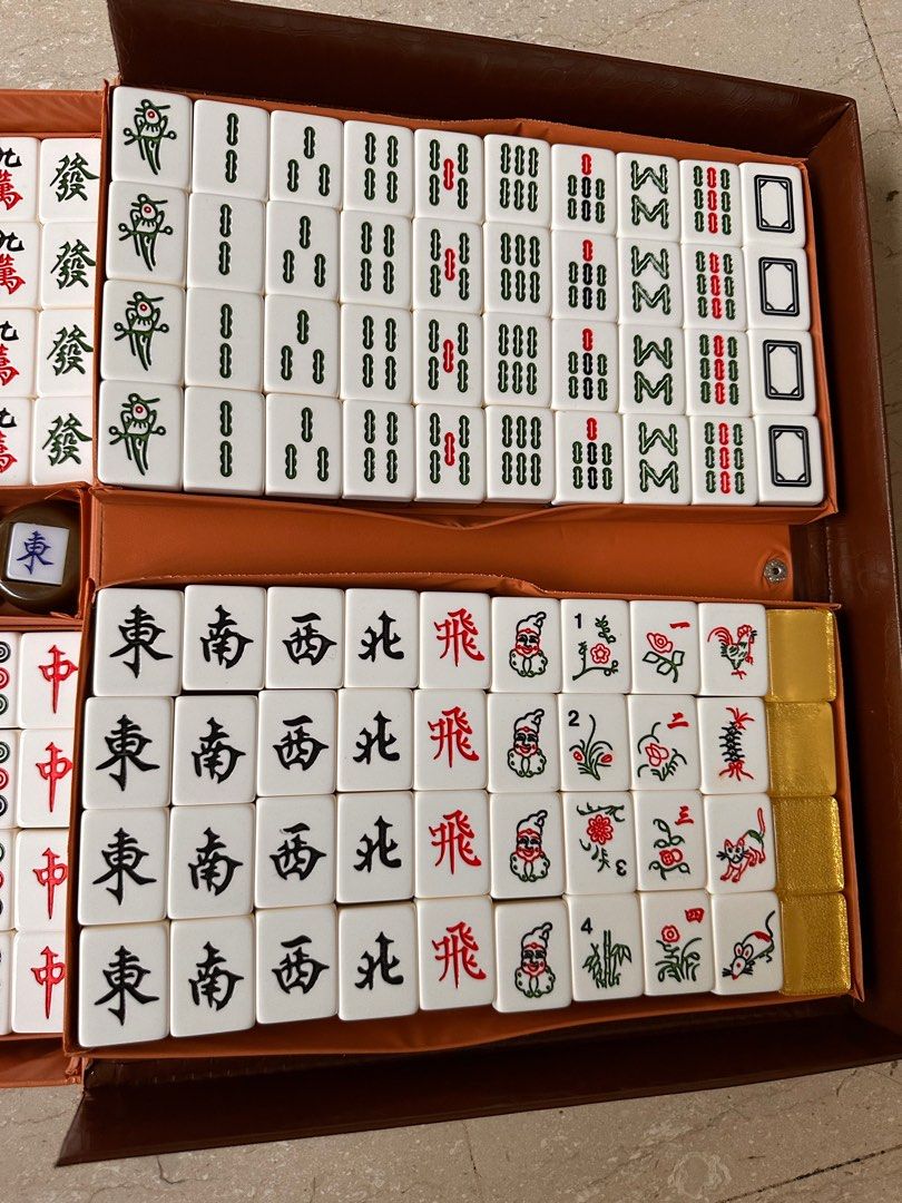 Mahjong full set, Hobbies & Toys, Toys & Games on Carousell